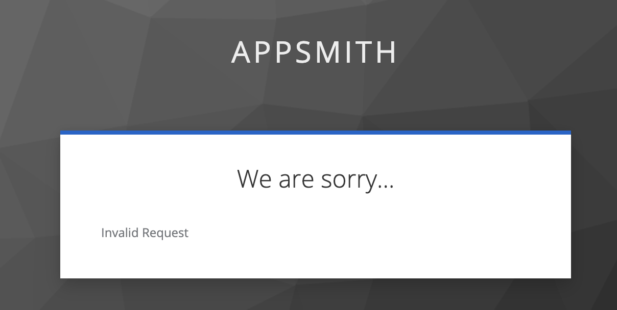 SSO Error: SSO Error: